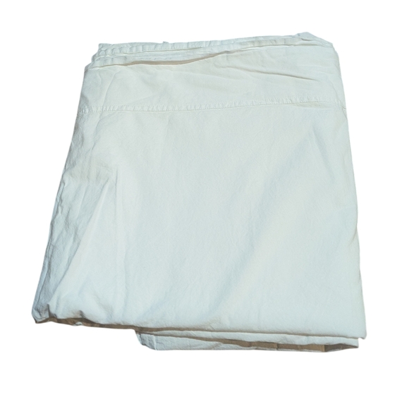 Crate&Barrel | Bedding | Crate Barrel Organic Cotton Queen Flat Sheet ...